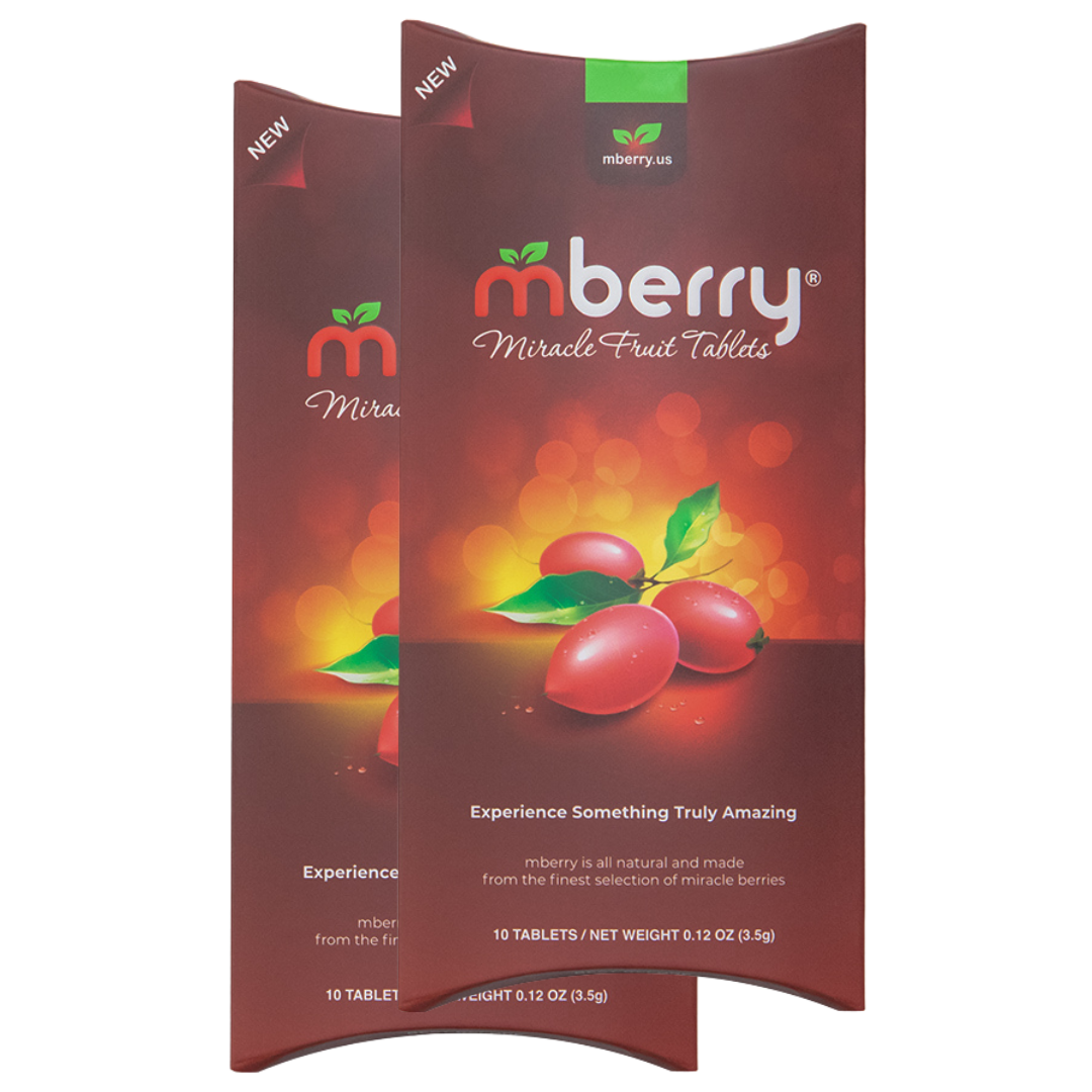 mberry Miracle Fruit Tablets (2 Pack)
